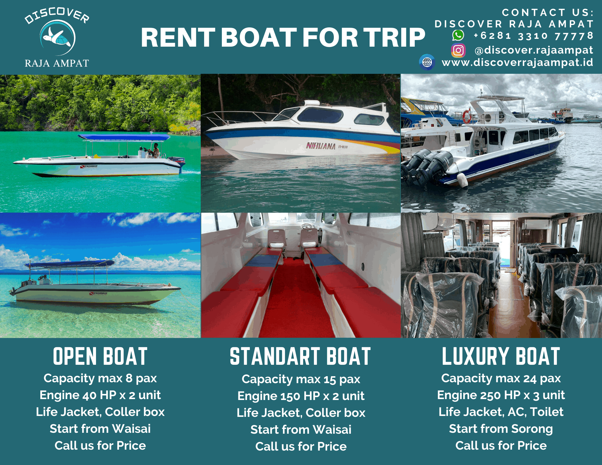 Transportasi | Discover Raja Ampat